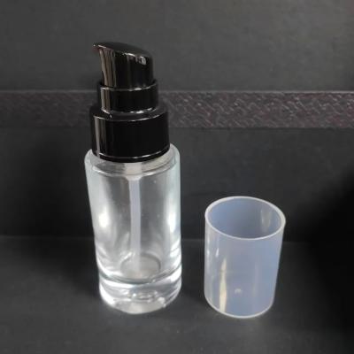 China 24/410 Plastic Lotion Cream Pump White Black with PP Cover for sale