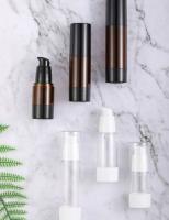 China Custom Colors Empty Refill Plastic PP Lotion Pump Airless Pump Bottle for sale