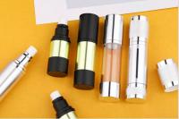 China Custom Colors Empty Refill Plastic PP Lotion Pump Airless Pump Bottle for sale