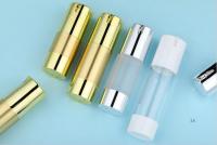 China Custom Colors Empty Refill Plastic PP Lotion Pump Airless Pump Bottle for sale