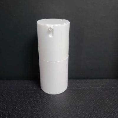 China Biodegradable All Plastic Airless Pump Bottles Recyclable Empty Lotion Bottle Plastic Mono Material Cosmetic Bottle for sale