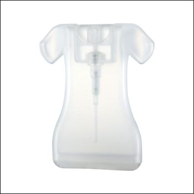 China New Design Factory Price Single 20ml Pocket Plastic Perfume Spray Bottle for sale