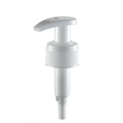 China Long Neck Bamboo 28mm Hand Lotion Dispenser Pump for Shampoo Bottle for sale