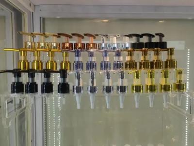 China Body Oil Pump Bottle Cosmetic Facial Lotion Treatment Pump Bottles Long Nozzle Clip Lock Lotion Pump for sale