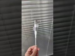 Aluminum Lotion Pump 0.9-1.0CC Neck 20/24/28 Oil Pump K209-Alum.