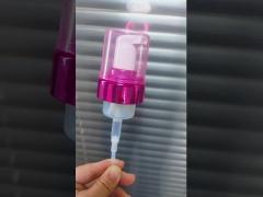 Glänzendes Rosa K515 PET Nonspill Flüssigseife-Schaum-Pumpe mit Kappe