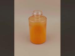 New Design Orange Smooth Glass Bottle for Soaking Lotion