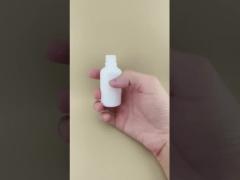 Delicate Design White Smooth Glass Bottle for Soaking Lotion