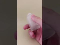 New Design Gradual Change Clear Ribbed Glass Bottle for Essence