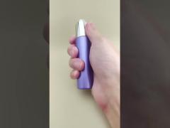 Delicate Design Purple Smooth Round Long Dropper Bottle K-GBL30 For Essence