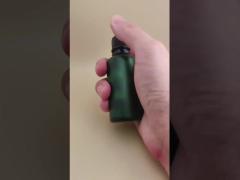 Delicate Design Clear Dark Green Dropper Bottle for Essence