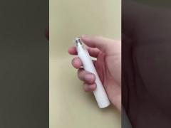 Tubo flexível de plástico branco para cuidados com a pele