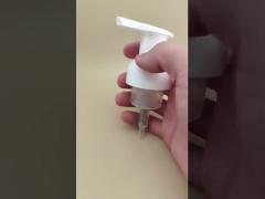 Delicate Design White Plastic Foam Pump for Shampoo Bottles