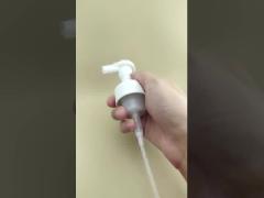 Delicate Design White Plastic Big Foam Pump for Shampoo Bottles