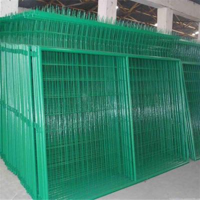 China PVC Coated V Pressed Welded Wire Mesh Fence , Panel in 6 Gauge for sale