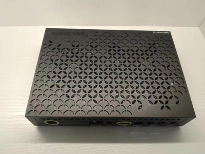 China Sleek Black Plastic Injection Set Top Box Moulded Plastic Parts High Durability for sale