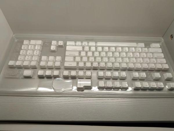 Quality Waterproof Plastic Injection Keyset Covers Molded Keycaps Smooth Surface Finish for sale