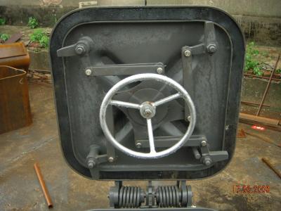 China Grey Paint A60 Single Pull Hatch Cover Escape Quick Action For Marine Ships for sale