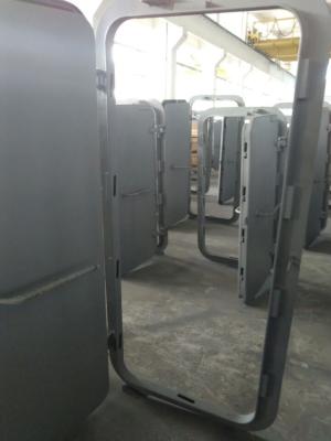 Κίνα Οι ενιαίες Weathertight θαλάσσιες πόρτες A0 φύλλων καθιστούν αλεξίπυρα το πάχος κατηγορίας 8/10mm προς πώληση