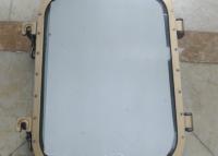China Rectangular Aluminum Marine Windows Round Angle Welding Installation for sale