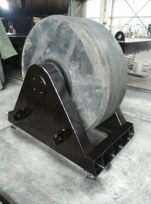 China Roller Wheel Type Marine Rubber Fender Drum Rudder Fendering For Dock for sale