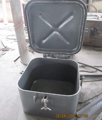 China Quick Action Grey Paint A60 Single Pull Marine Hatch Cover For Emergency Evacuation for sale