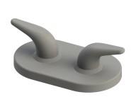China Marine Mooring Components Stag Horn Type Mooring Bollard For Small Wharf And Jetty Dimension 5-30 Ton for sale