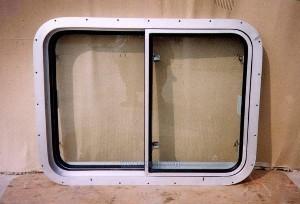 Serrato/ha saldato Rectanglar Windows marino/finestra marina della lega di alluminio delle navi