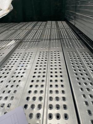 Κίνα Γαλβανισμένη σανίδα χάλυβα σανίδων πλατφορμών ικριωμάτων ναυπηγικής αφετηρία προς πώληση