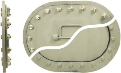 Cina Copertura di botola di Oiltight Marine Hatch Cover Watertight Sunk 450mm in vendita
