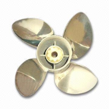 Cina Una precisione di 3 lame che riveste l'acciaio inossidabile del bronzo dell'elica marina dell'acciaio inossidabile in vendita