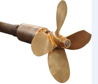 Cina Una precisione di 3 lame che riveste l'acciaio inossidabile del bronzo dell'elica marina dell'acciaio inossidabile in vendita