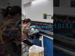 Bending machine processed parts