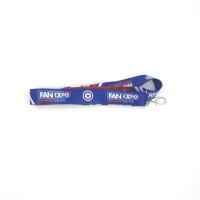 China Custom Dye Sublimation Polyester Lanyards 25mm Width 580mm Length Full Color Printed for sale