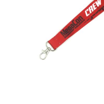 China Plain Eco Friendly Trade Show Lanyards , Polyester Cool Looking Lanyards for sale