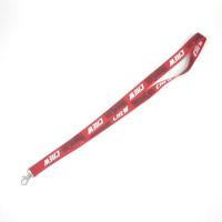 China Eco Friendly Polyester Lanyards 20mm Width Dye Sublimation Printing Custom Logo for sale