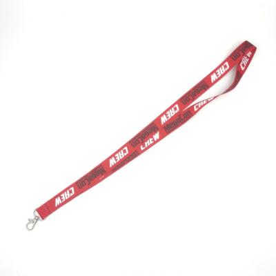 China Plain Eco Friendly Trade Show Lanyards , Polyester Cool Looking Lanyards for sale