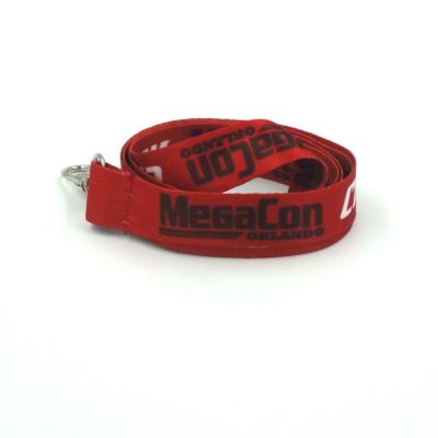China Plain Eco Friendly Trade Show Lanyards , Polyester Cool Looking Lanyards for sale