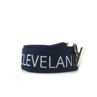 中国 ロゴの習慣の押印ポリエステル締縄を明白に印刷するシルクスクリーン 販売のため