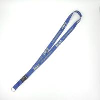 China Custom Printed Polyester Lanyards 555mm with Key Ring Full Color Dye Sublimation for sale