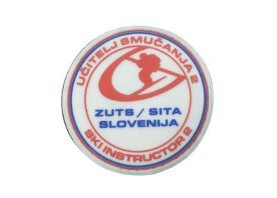 China Clothing Garment Custom Soft PVC Patches Appliques Rubber Decorative for sale