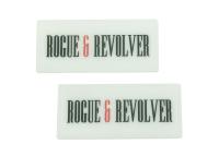 China Custom 3D PVC Badge Appliques Embossed Sewn Patches 30mm Zinc Alloy Button Loop for sale