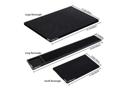 Whiskey Waterproof Rubber Backed Bar Mats Available With Your Own Bespoke Design