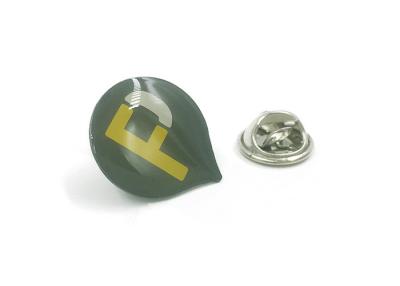 China Women Men Custom Enamel Badges , T - Shirt Jewelry Unique Enamel Lapel Pin Badge for sale