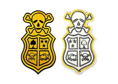 Cina L'adesivo delle fibule ha ricamato il ferro delle toppe - su forma su misura protezione in vendita