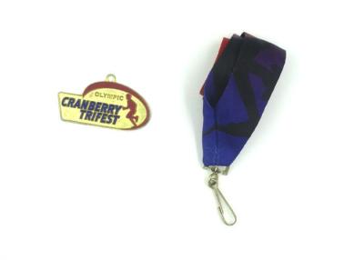 China Custom Soft Enamel Custom Race Medals , 2D Plated Gold Custom Sports Medals for sale