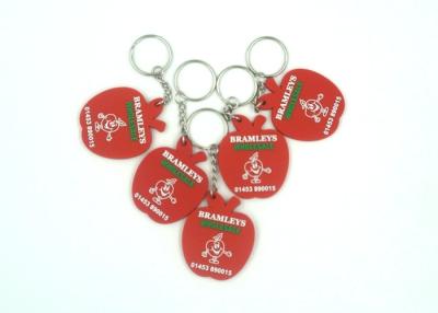 Cina Il PVC Apple modella sbiadirsi non duraturo di Keychains di anime su ordinazione lavabile in vendita