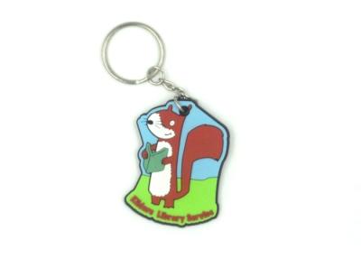 Cina Spessore morbido del PVC Keychains 2mm del regalo su ordinazione di promozione o dimensione su misura in vendita