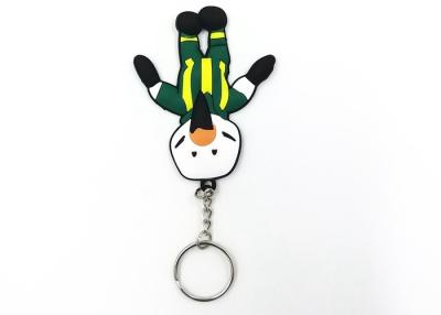 Cina la forma 3D variopinta progetta la pelle per il cliente di Keychains 80mmx50mmx4mm - amichevole in vendita