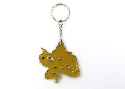 Cina Anelli portachiavi su ordine vuoti personali del PVC, doppia dimensione Keychains morbido su ordinazione di gomma in vendita